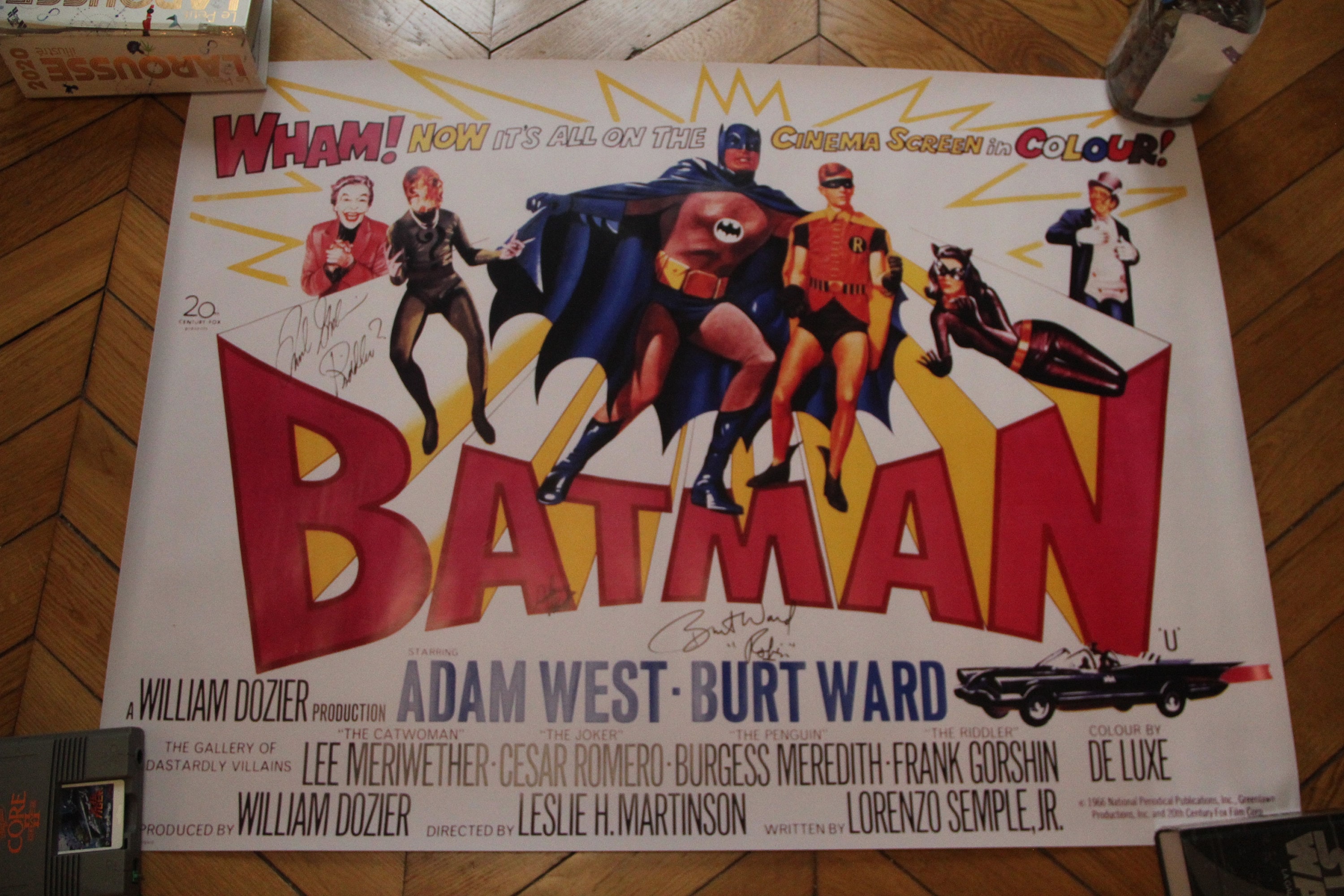 1966 Batman Movie Poster