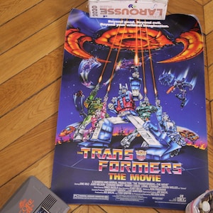 Transformers the Movie 1986 Poster - Etsy