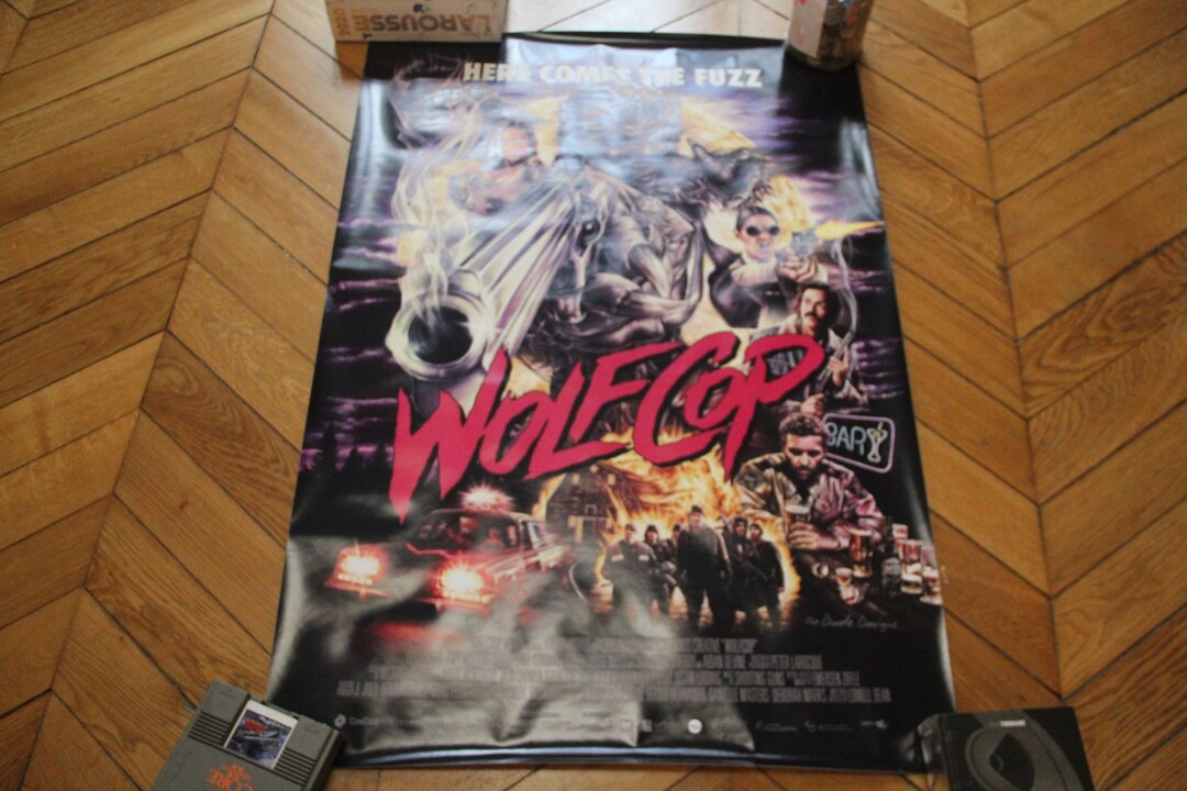 Wolfcop 2014 One Sheet US Reproduction Print Poster Horror Lowell Dean ...
