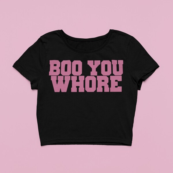 Boo You Whore - Etsy