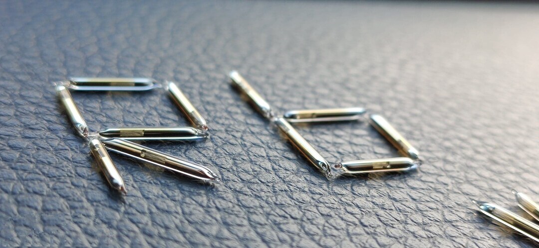 Rare Pure Rubidium Metal Alkali Element 15mg in Glass Ampoules Oxide ...