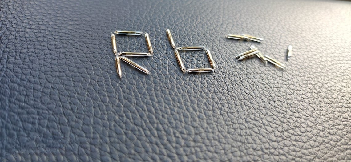 Rare Pure Rubidium Metal Alkali Element 15mg in Glass Ampoules Oxide ...