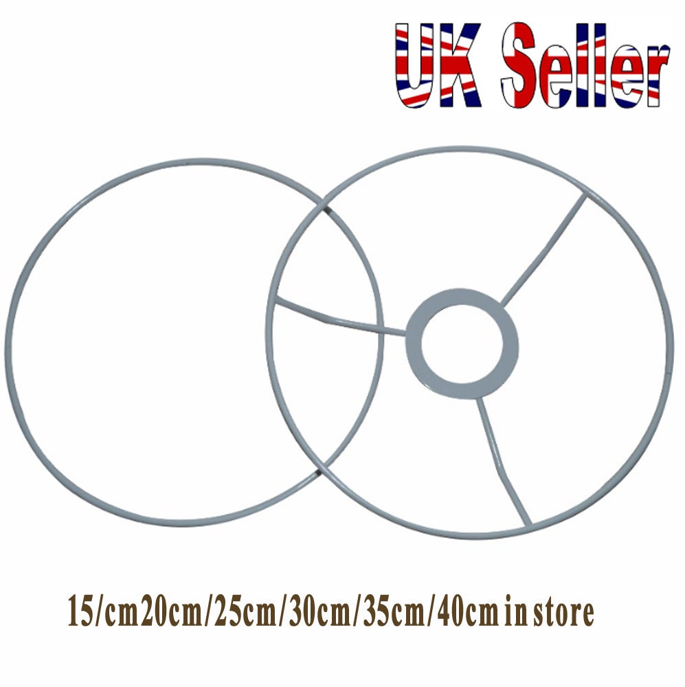 12 Inch Diameter #10 Steel Wire Shade Ring Nickel