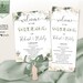 ROYALTY Wedding Program Template, Printable Greenery Gold Fan Wedding ...