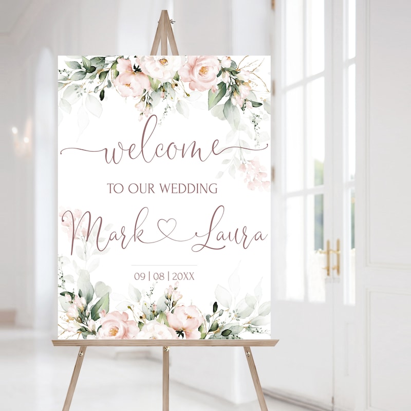 Wedding Welcome Sign - Etsy