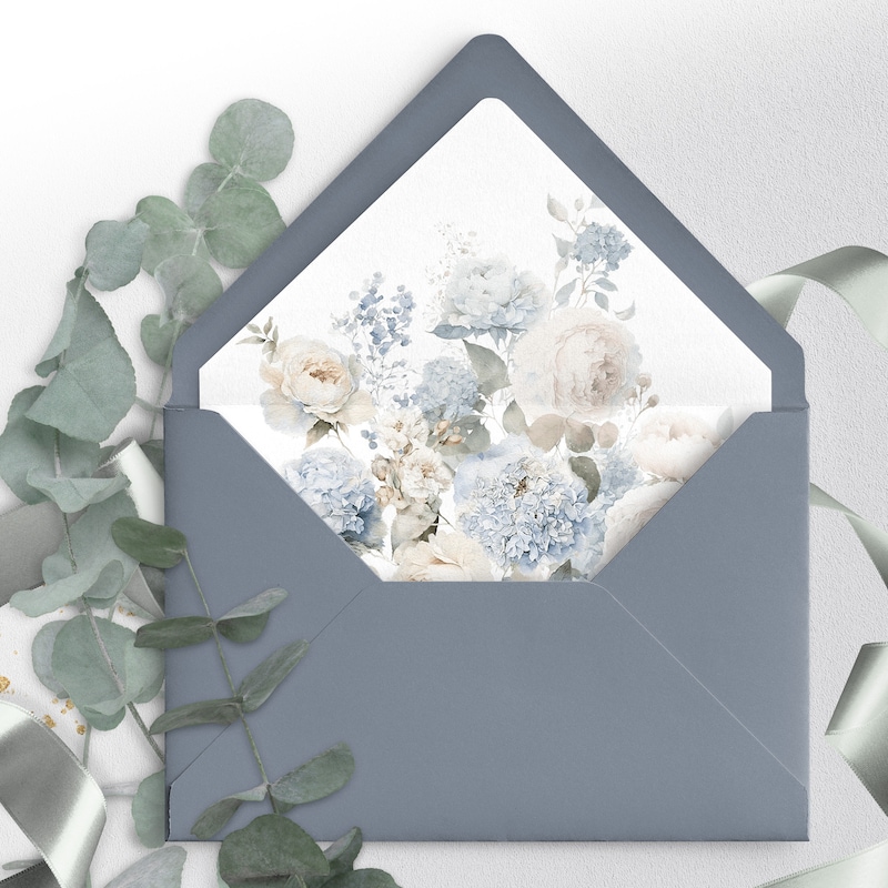 Blue Envelope - Etsy