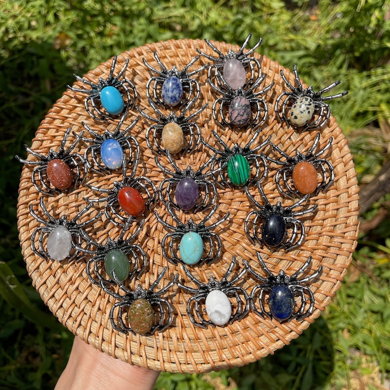 Crystal Spider - Etsy