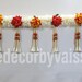 Handmade Indian White and Orange Flowers Toran - Etsy