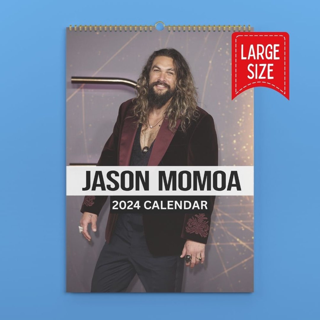 Jason Momoa Calendar 2024 VOL 1 - Etsy UK