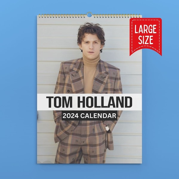 Tom holland 2024 calendar - Etsy México
