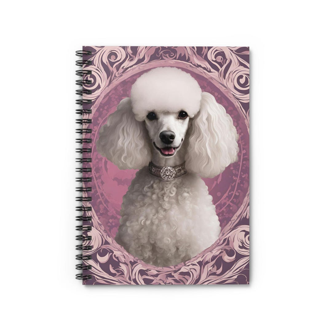 Poodle Elegance Notebook Poodle Dog Lover Gift Idea - Etsy