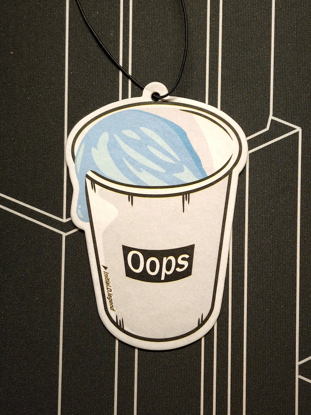 Water Cup Spill Car Air Freshener - Etsy