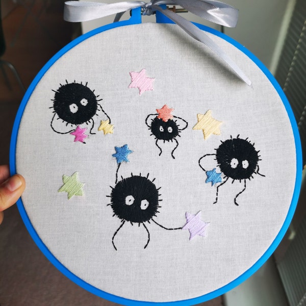 Ghibli Embroidery - Etsy UK