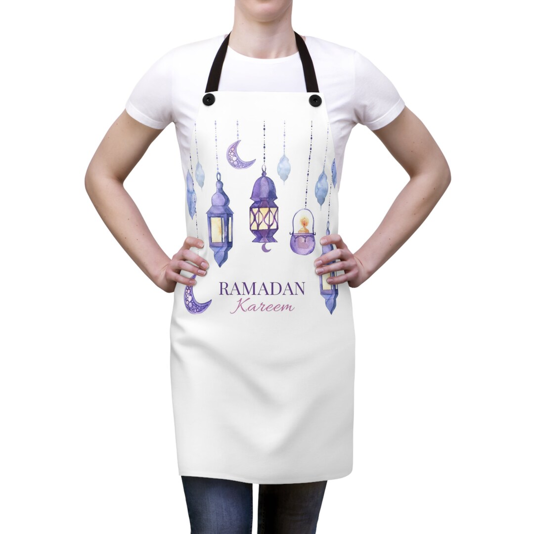 Ramadan-themed Apron, Islamic Kitchen Decor, Muslim Gift, Religious ...