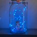 Mermaid Mason Jar Solar Lantern With Ocean Blue Lights, Bathroom or ...