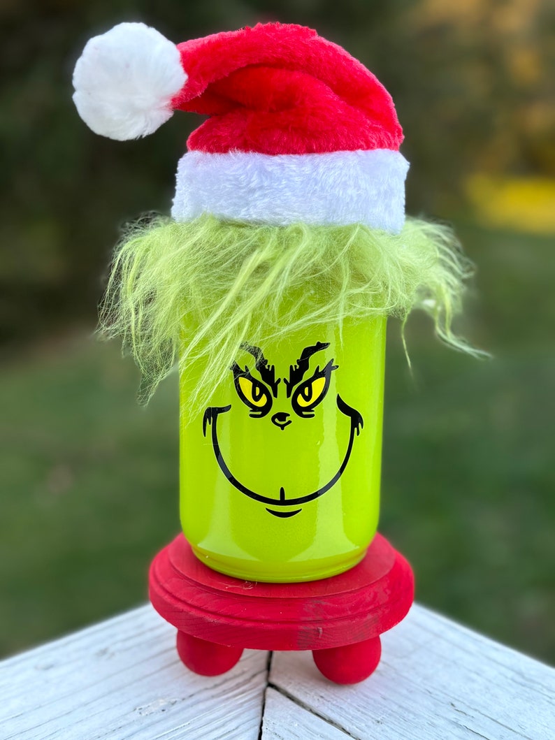 The Grinch Candy Jar, Grinch Bank, Grinch Tissue Dispenser, Grinch ...
