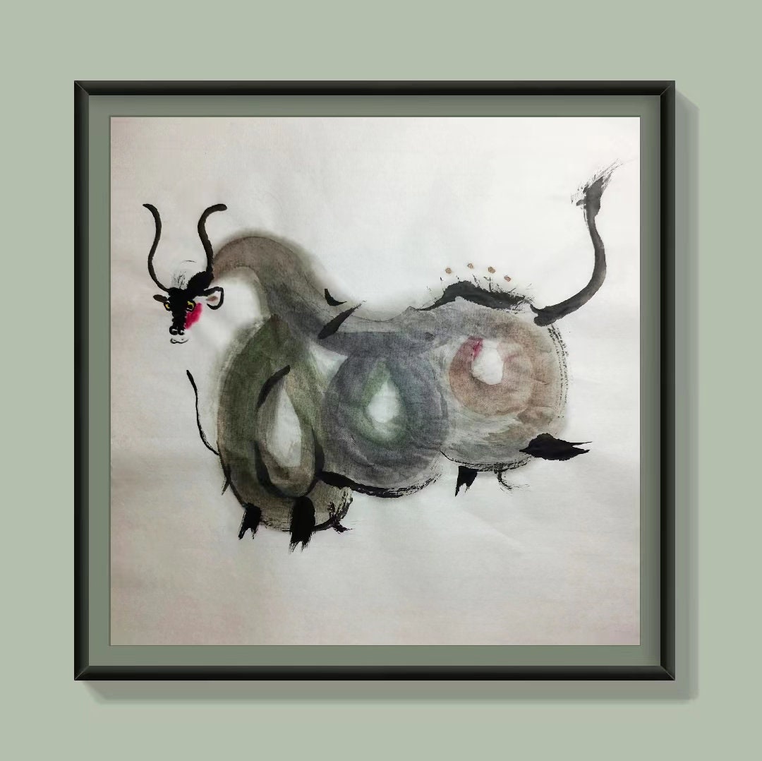 Siyuntang Yak Wall Decor 1pc,34cm(13inch),chinese Art for Painting ...