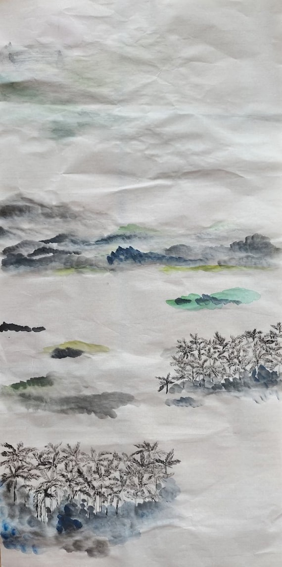 Chinese Ocean Painting