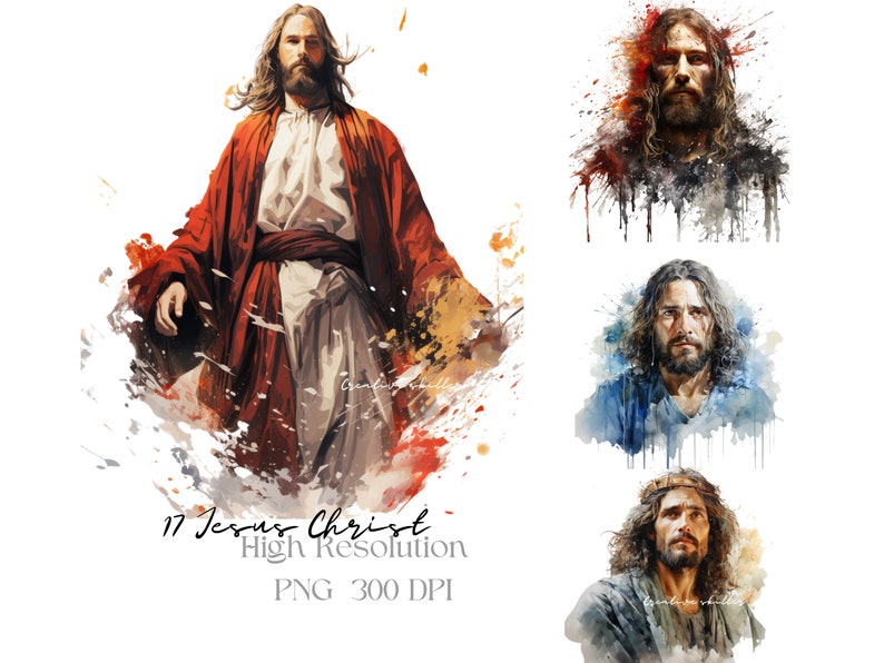 Jesus PNG Digital Jesus Crown of Thorns Jesus Design Jesus Crying Png ...