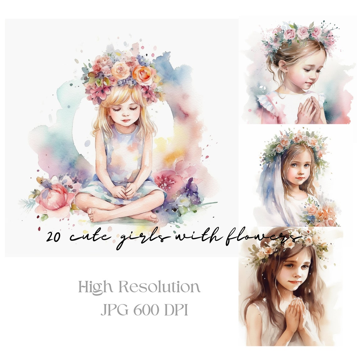 First Communion Clipart Watercolor Clip Art Holy Communion - Etsy