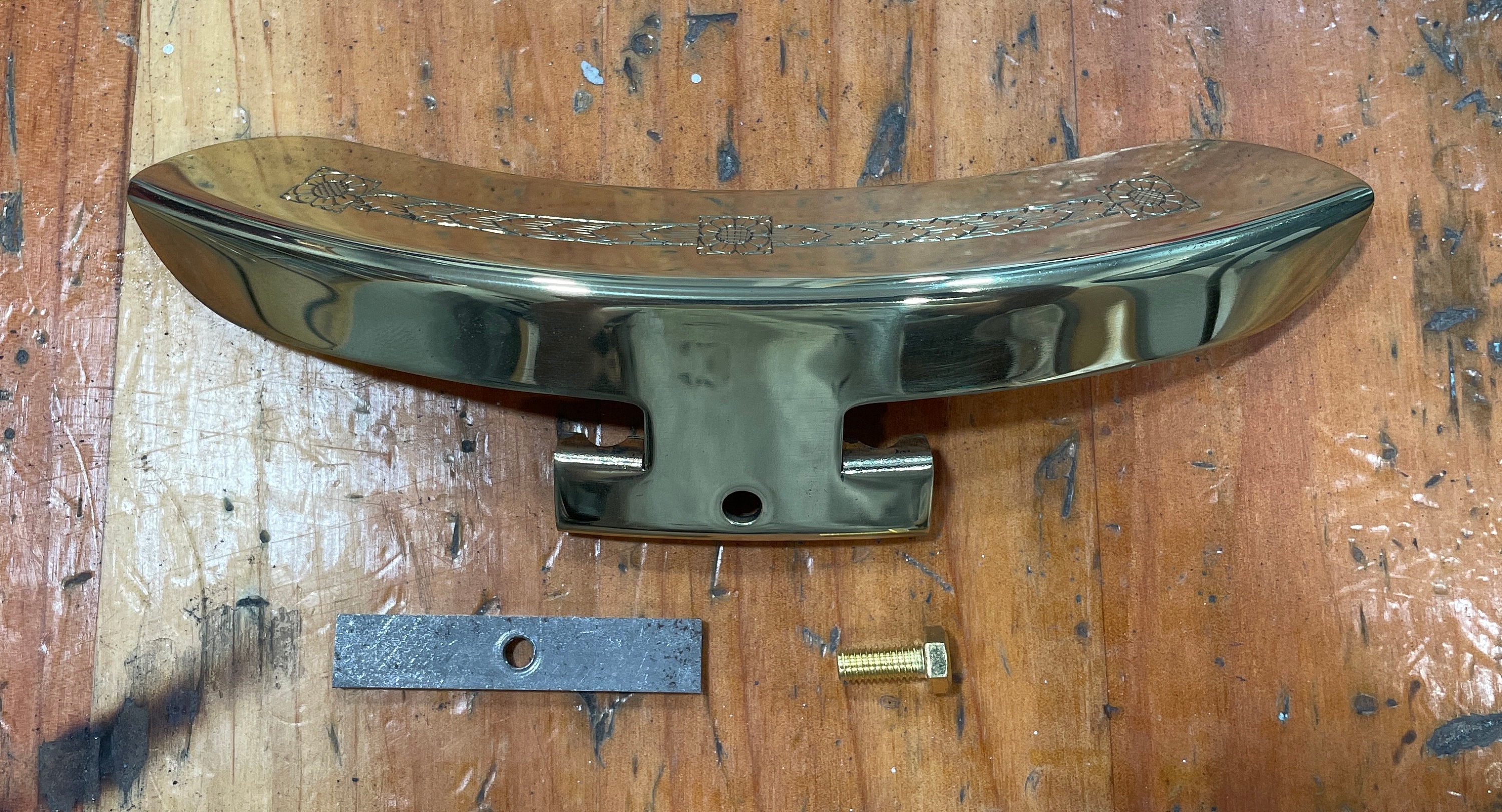 Banjo Armrest, Solid Brass, Hand Engraved - Etsy Canada