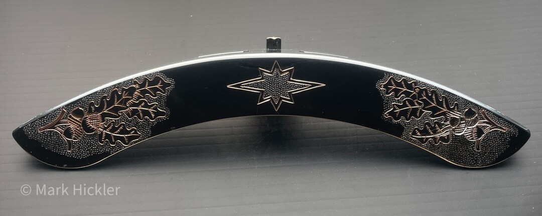 Banjo Armrest, Hand Engraved, Oak Motif - Etsy