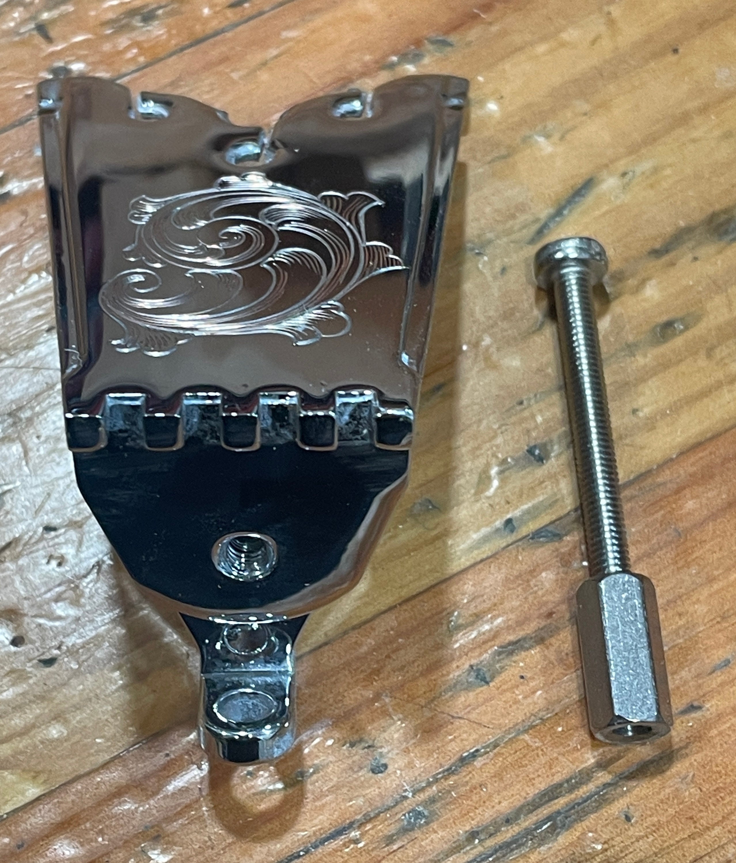 Banjo Tailpiece, Hand Engraved - Etsy