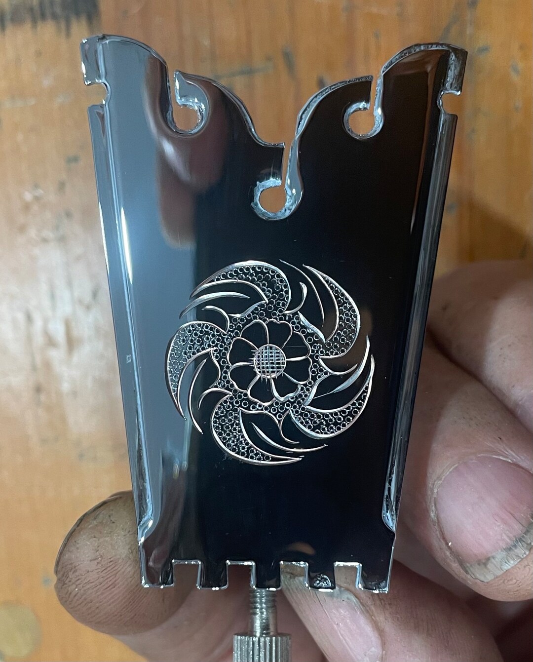 Hand Engraved Banjo Tailpiece - Etsy
