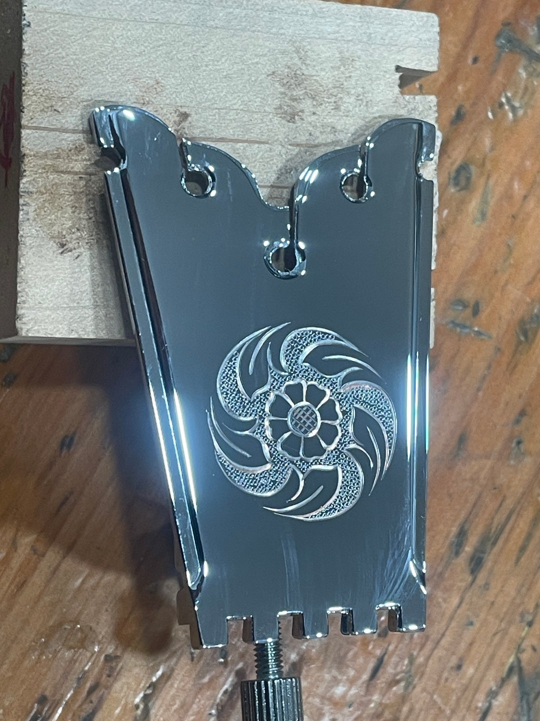 Hand Engraved Banjo Tailpiece - Etsy