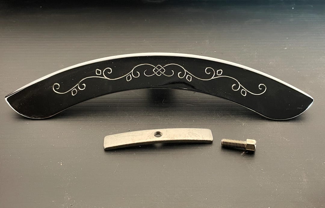 Banjo Armrest, Chrome Plating, Hand Engraved - Etsy