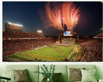 Iowa State Canvas Art - Etsy