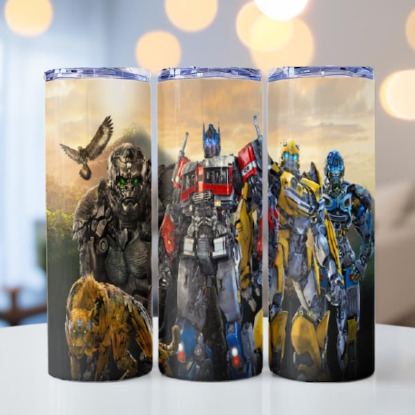 Transformer Water Bottle - Etsy