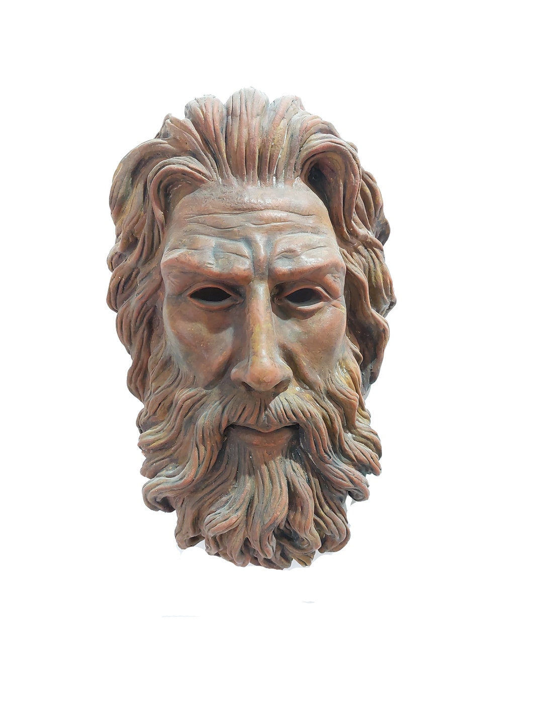 Poseidon Mask - Etsy