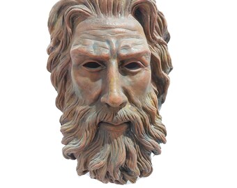 Poseidon Mask - Etsy