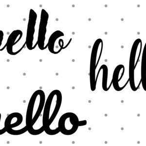 Hello Svg, Hand Lettered Hello, Welcome Svg, Door Mat Svg, Hello ...