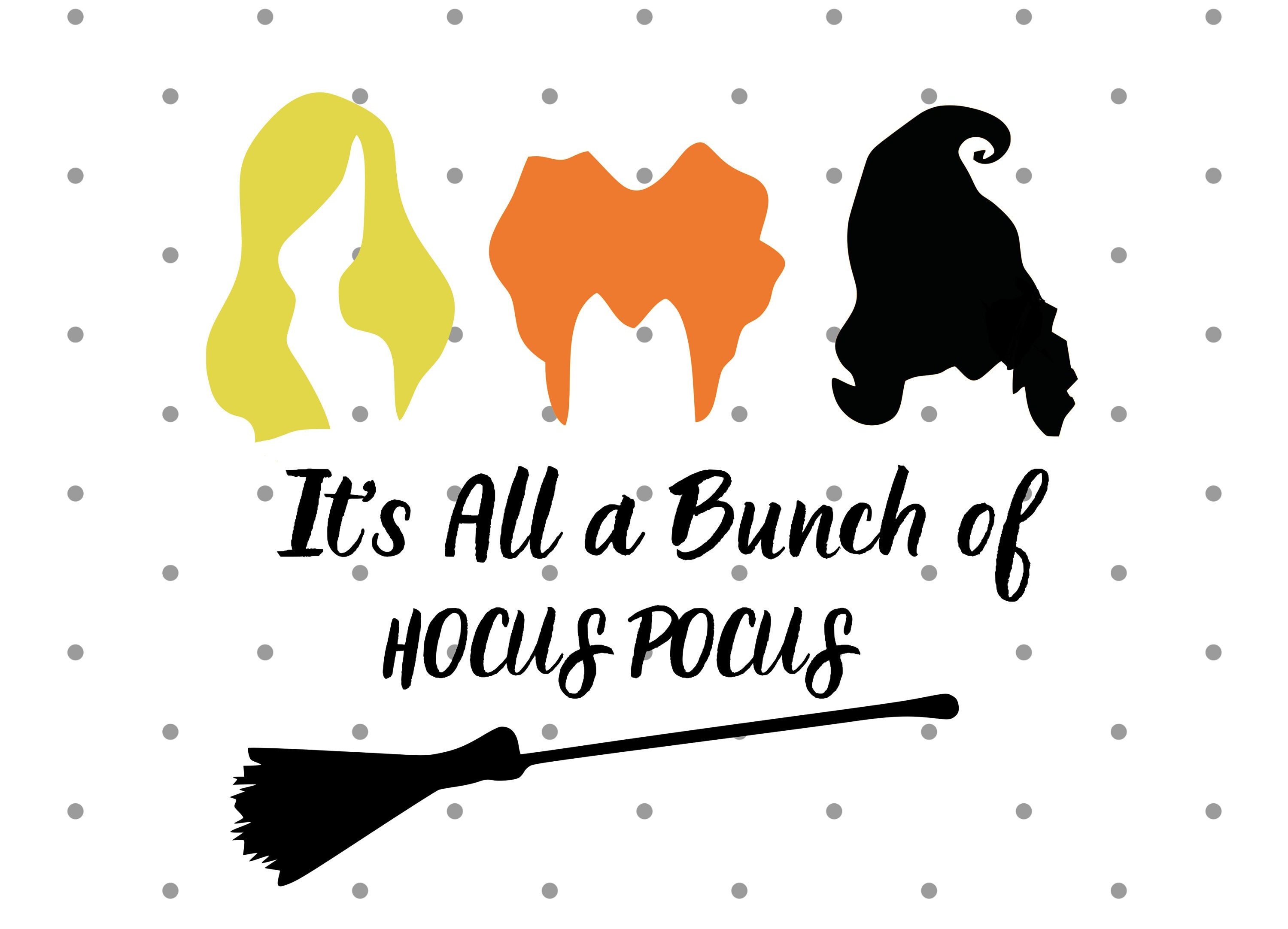 Hocus Pocus Svg Sanderson Sisters Svg Witches Svg Hocus Etsy México