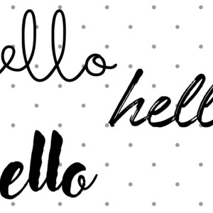 Hello Svg, Hand Lettered Hello, Welcome Svg, Door Mat Svg, Hello ...