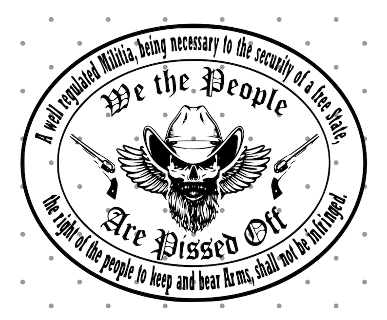 Second Amendment Skull Eagle SVG 2nd Amendment Graphic 2A - Etsy