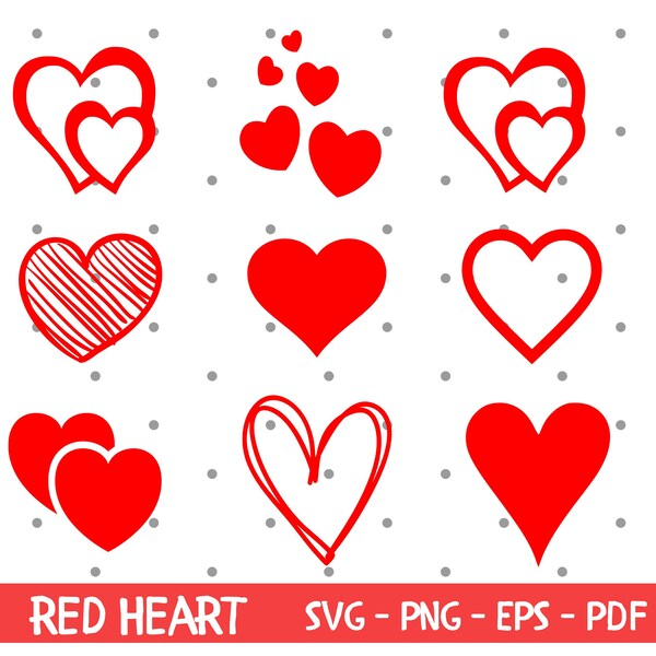 Red Heart - Etsy