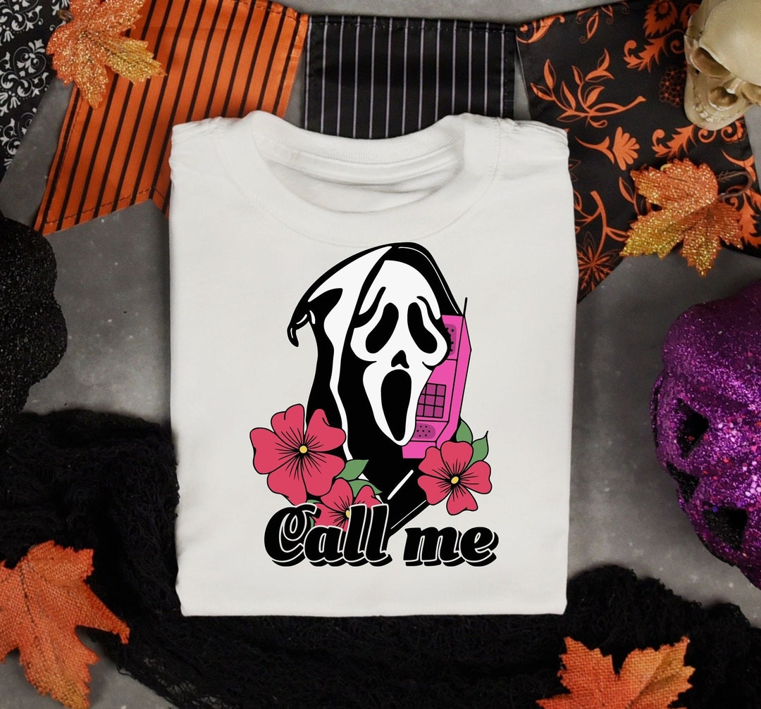 Scream SVG, Ghost Face Svg, Call Me Svg, Scream You Hang up Svg, Horror ...