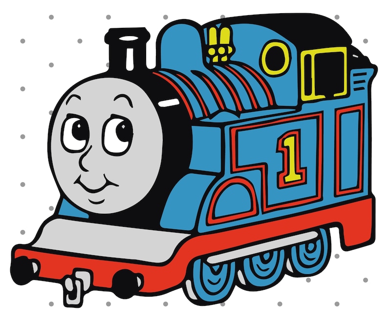 Thomas der Zug SVG Lokomotive SVG Zug svg Thomas und Freund svg Instant ...