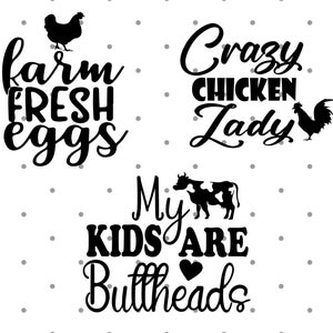 Farm Quotes SVG Bundle, Farmhouse Svg, Farm Animals Svg, Farm Svg ...