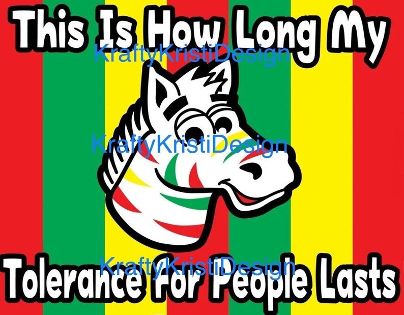 Tolerance for People-funny - Etsy