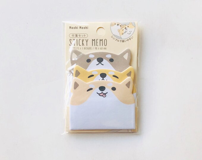 Cute Kawaii Dog Sticky Memo Notes - Ideal for Planners, Journals, and ...