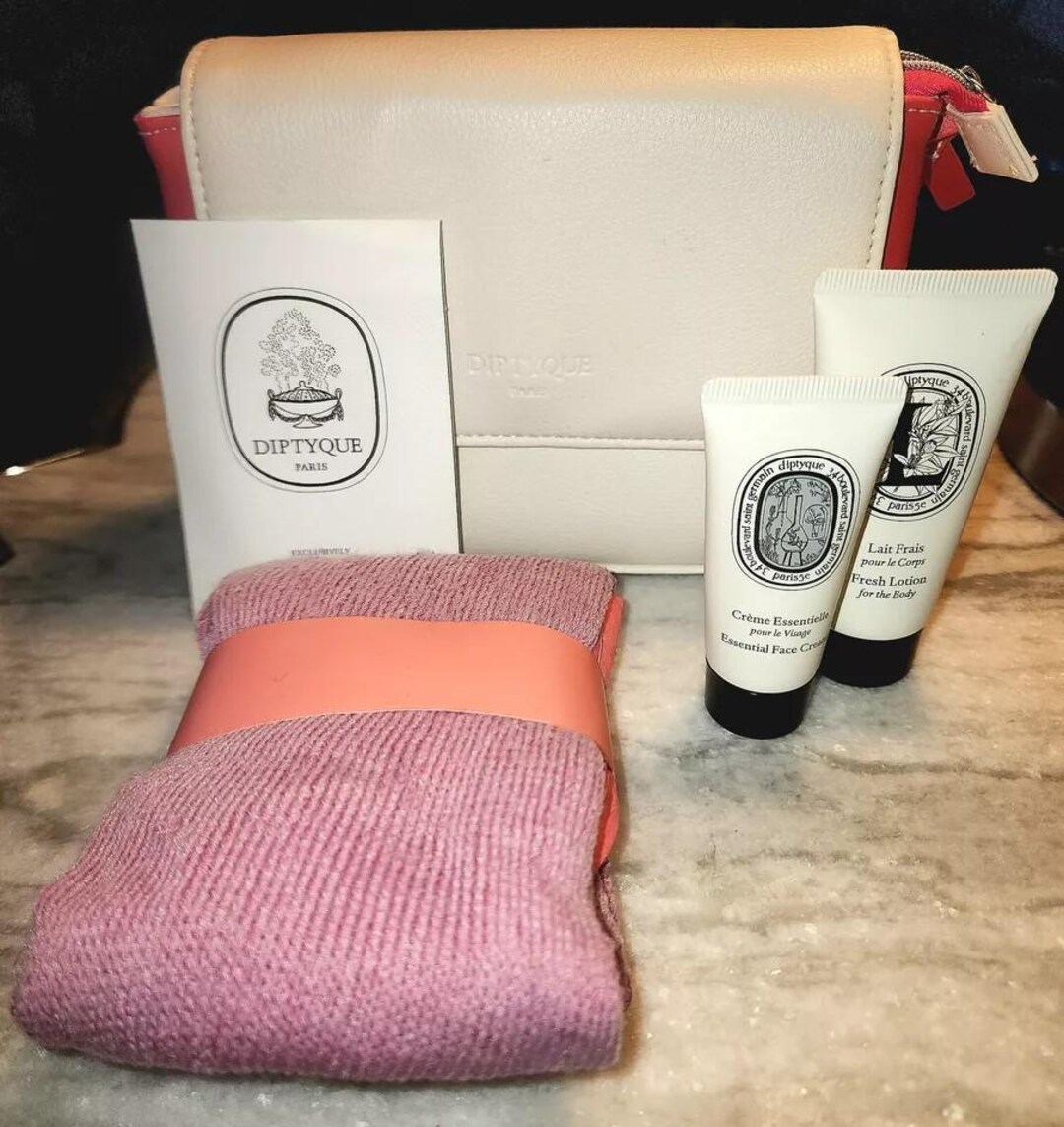 Diptyque X Qatar Airways First Class Pouch Amenities Set Limited ...