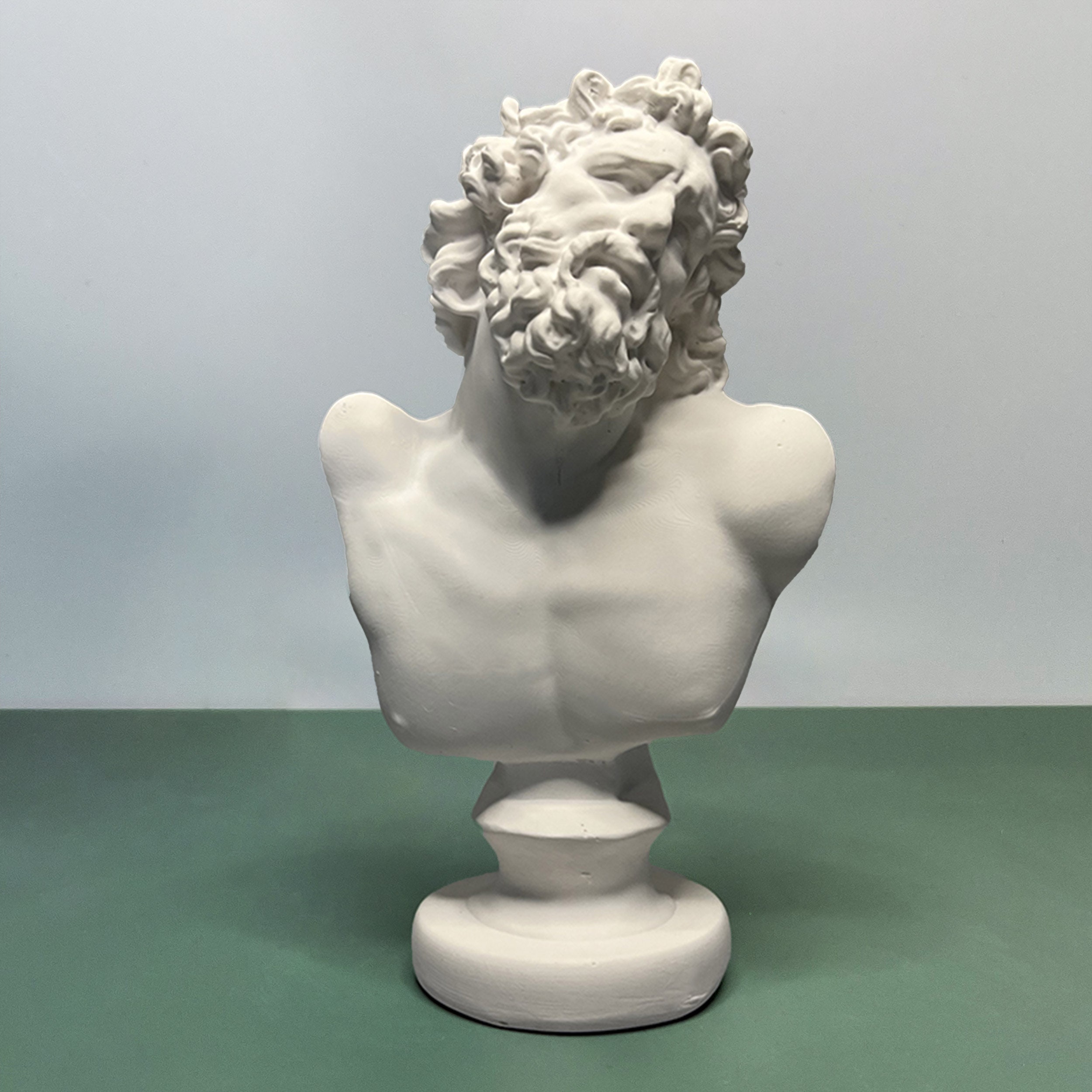 Laocoon Bust Plaster Statue Roman Art Replica Sculpture - Etsy
