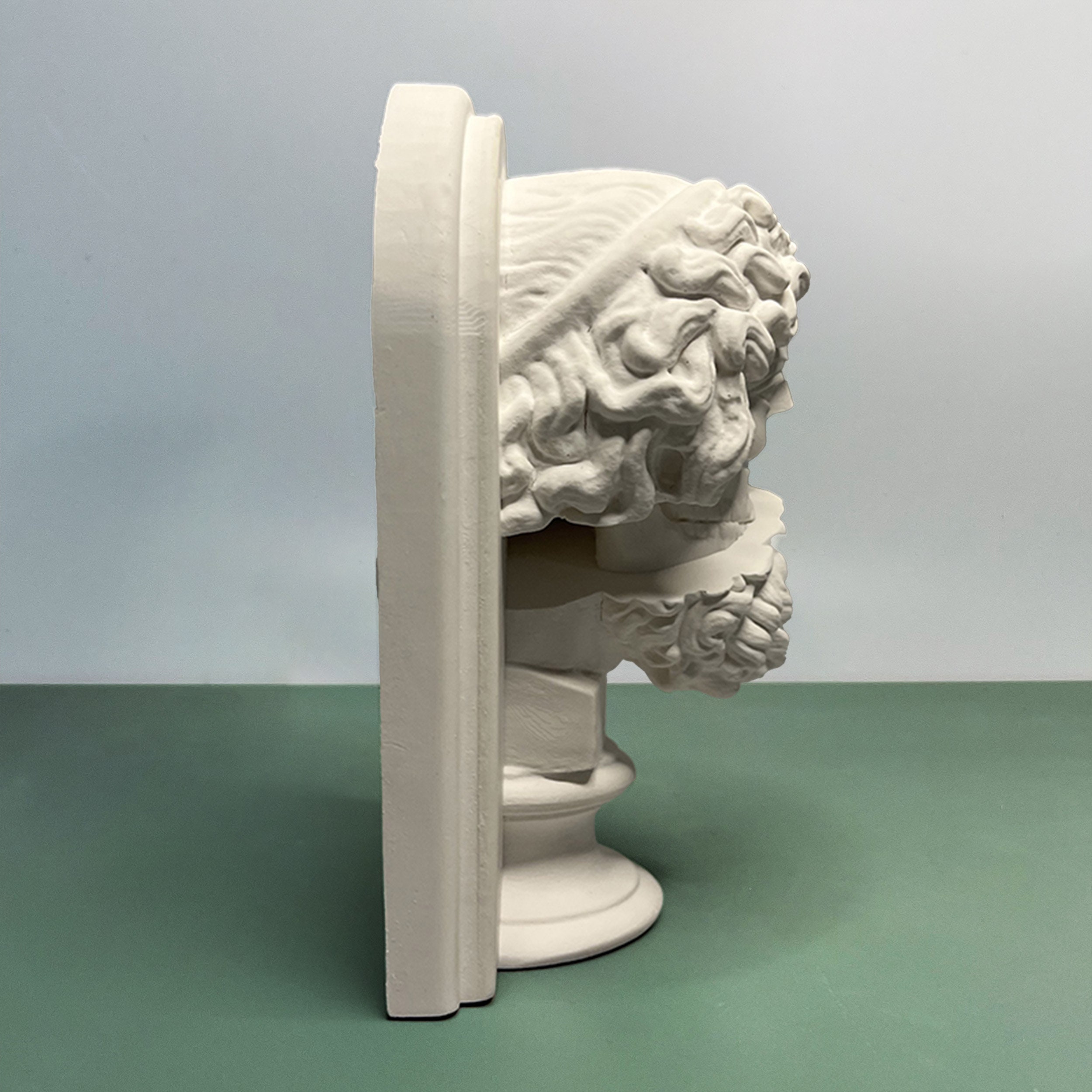 Zeus Skull Statue: Plaster Greek Mythology Bust, Modern Art Decor - Etsy