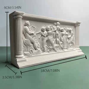 The Dance of the Muses on Helicon Statue, Greek Bas-relief Sculpture ...