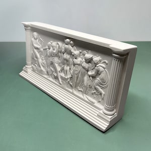 The Dance of the Muses on Helicon Statue, Greek Bas-relief Sculpture ...