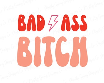 Bad Ass Svg - Etsy